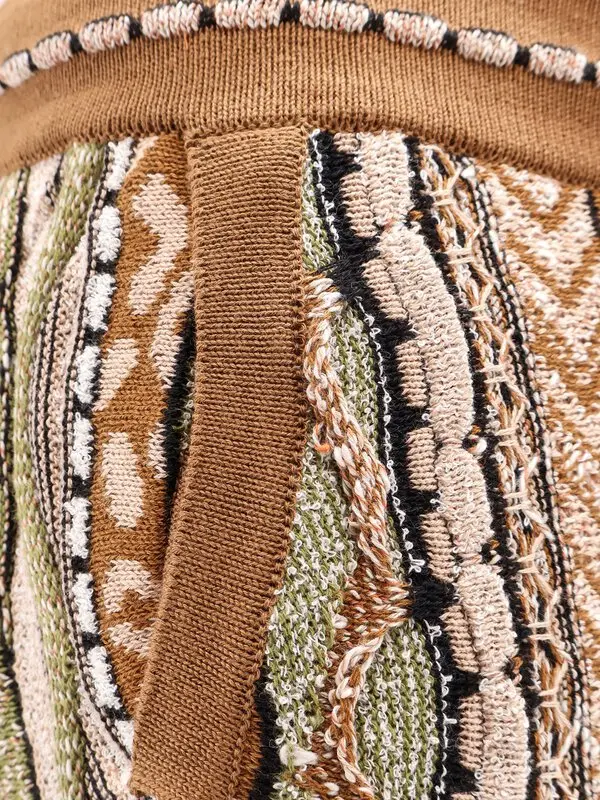 LANEUS Cotton Blend Bermuda Shorts