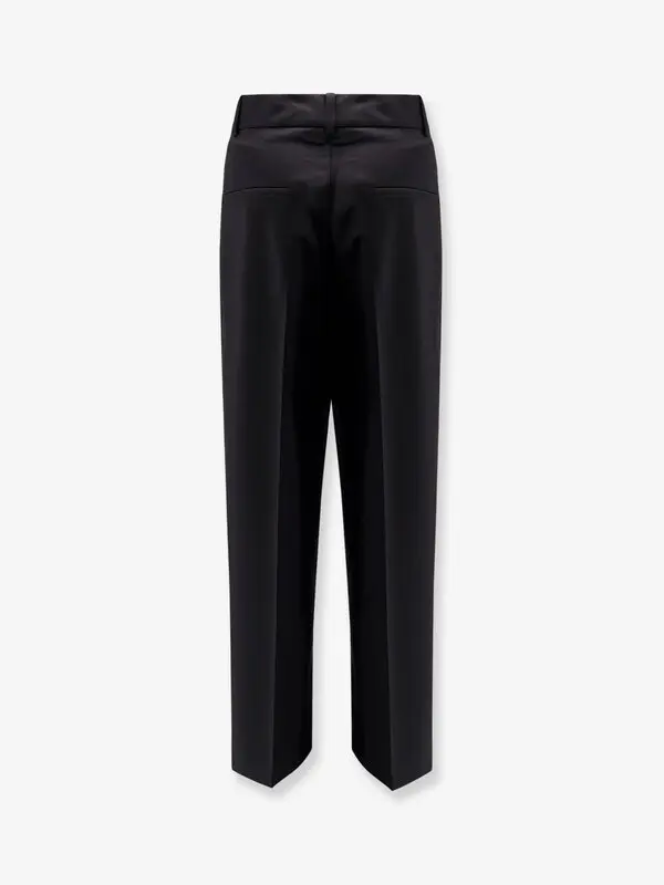 RÓHE Midwaist Wool Blend Trousers