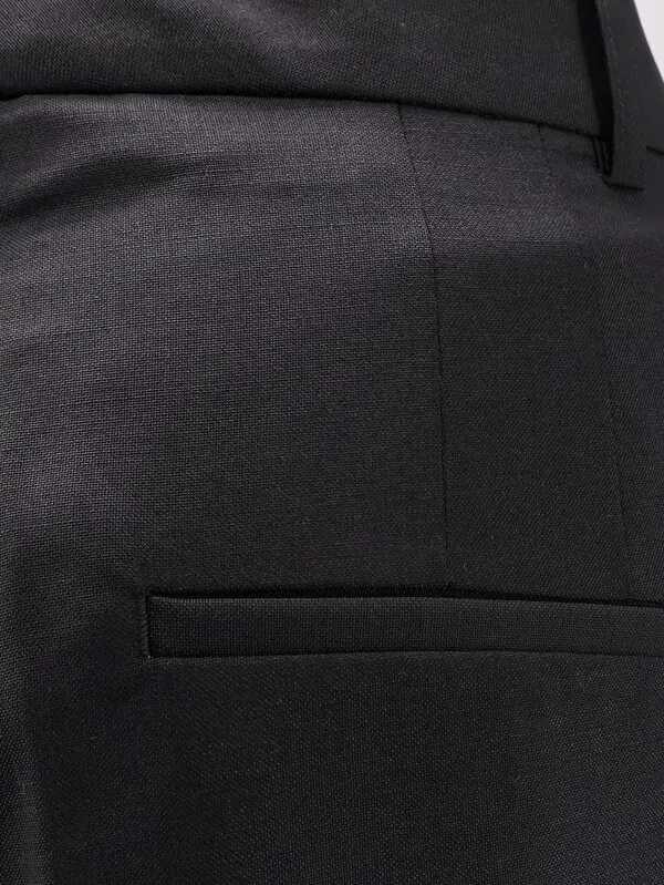 RÓHE Midwaist Wool Blend Trousers