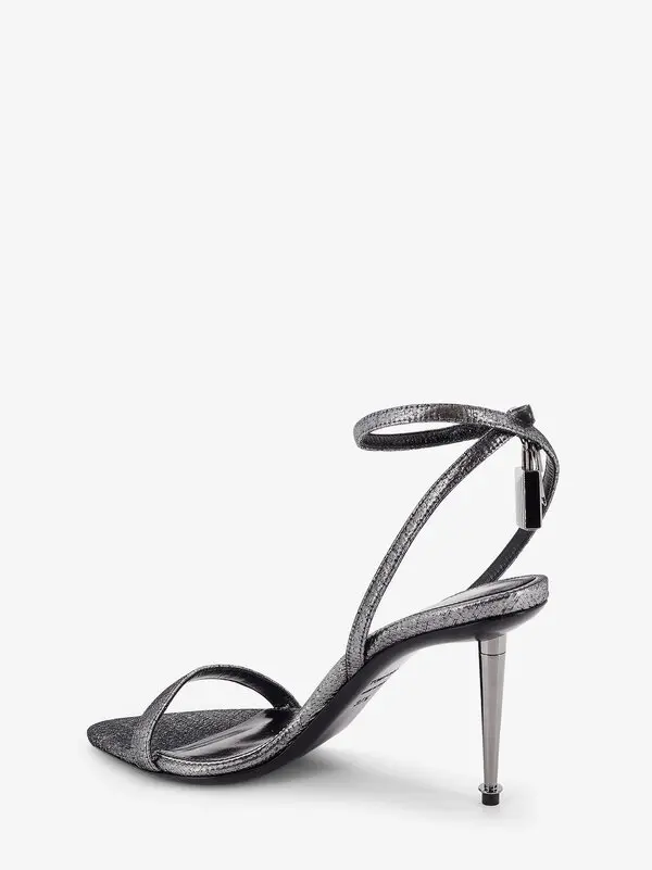 TOM FORD Laminated Heeled Sandals With Laminated Effect