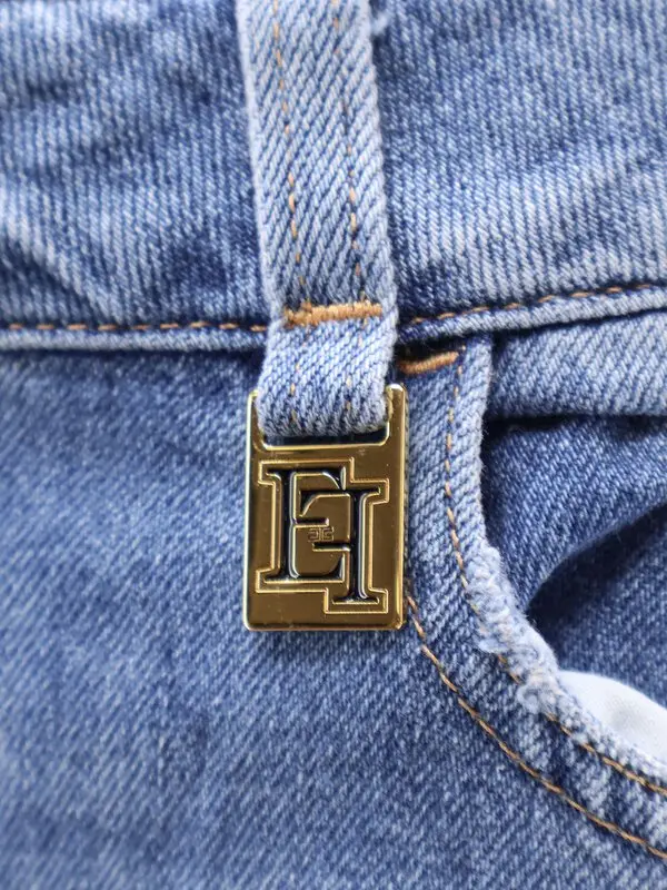 Elisabetta Franchi Urban Cotton Jeans