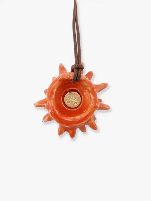 MATA STUDIO Riccio Glazed Ceramic Necklace