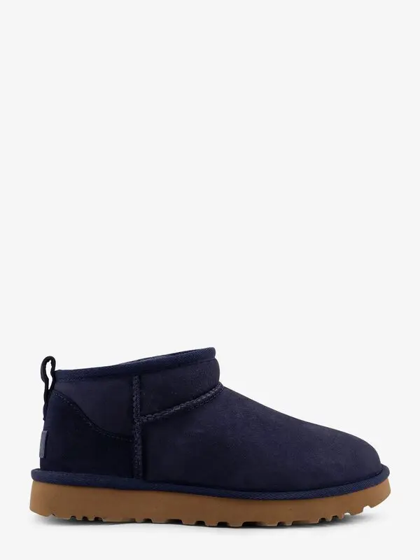 UGG W Classic Ultra Mini Suede Boots - Blue
