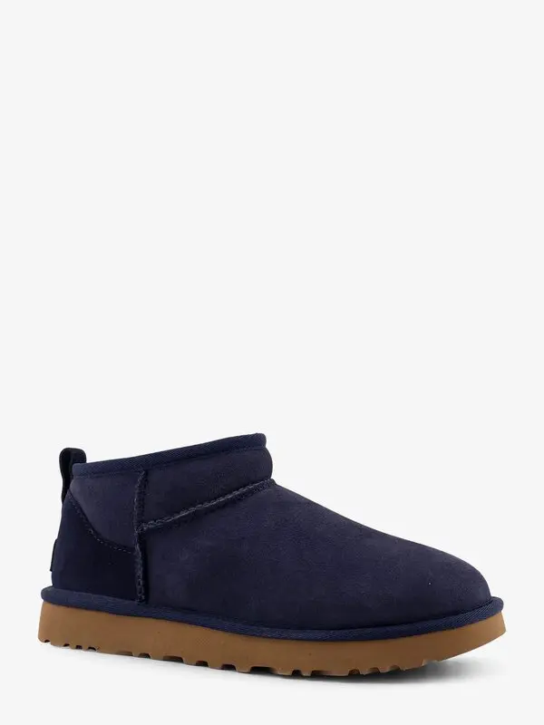 UGG W Classic Ultra Mini Suede Boots - Blue