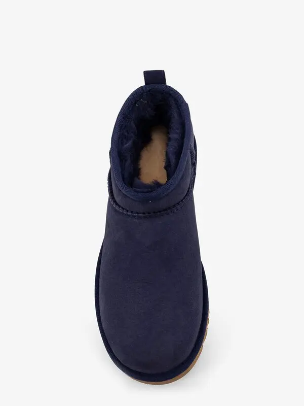 UGG W Classic Ultra Mini Suede Boots - Blue