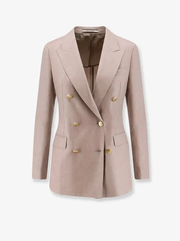Tagliatore Parigi Virgin Wool, Silk And Linen