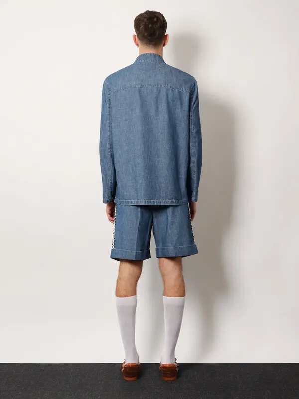 Valentino Garavani Denim Sahariana Jacket