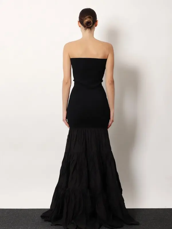 R2W Pev Off Shoulder Long Dress