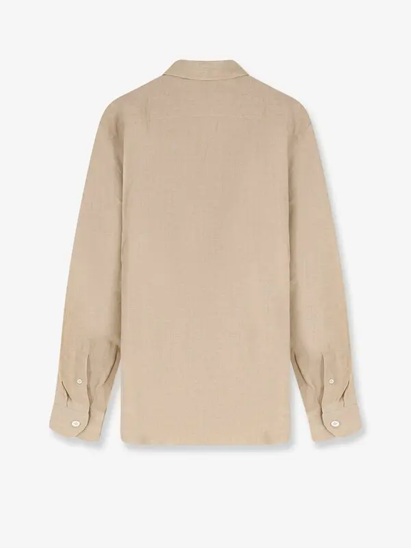 LARDINI Pailan Linen Shirt