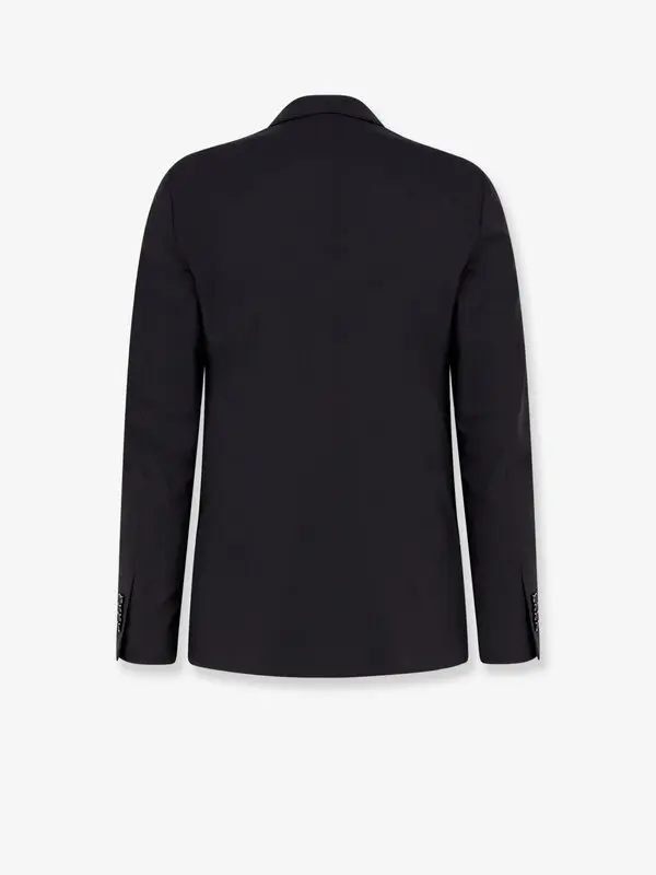 LARDINI Iconic Double-breasted Pure Virgin Wool Suit