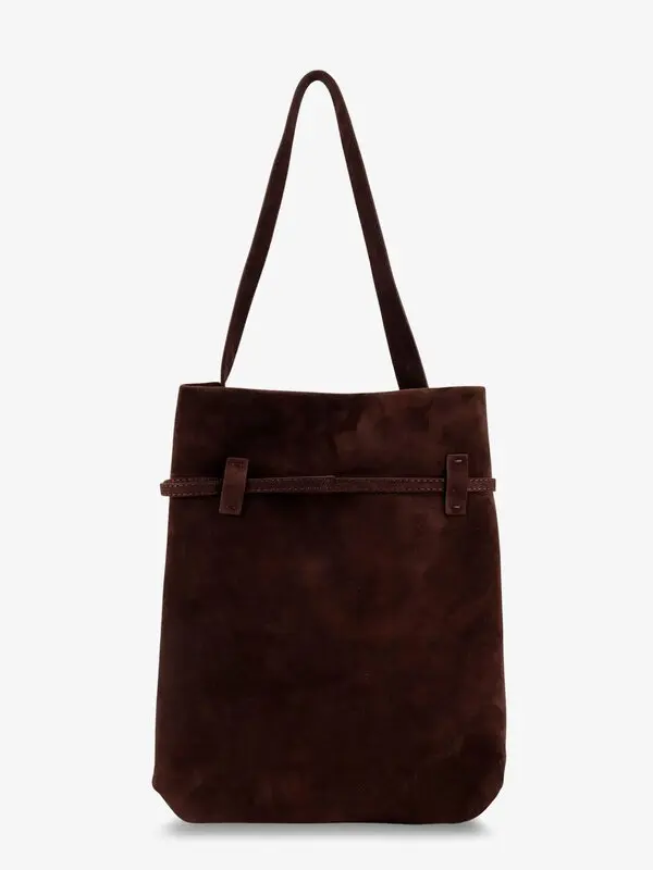 Manu Atelier Suede Tote Du Jour Shoulder Bag