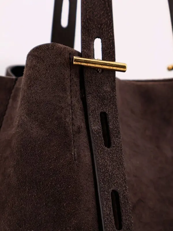 MINOBOSSI Paula Suede Shoulder Bag
