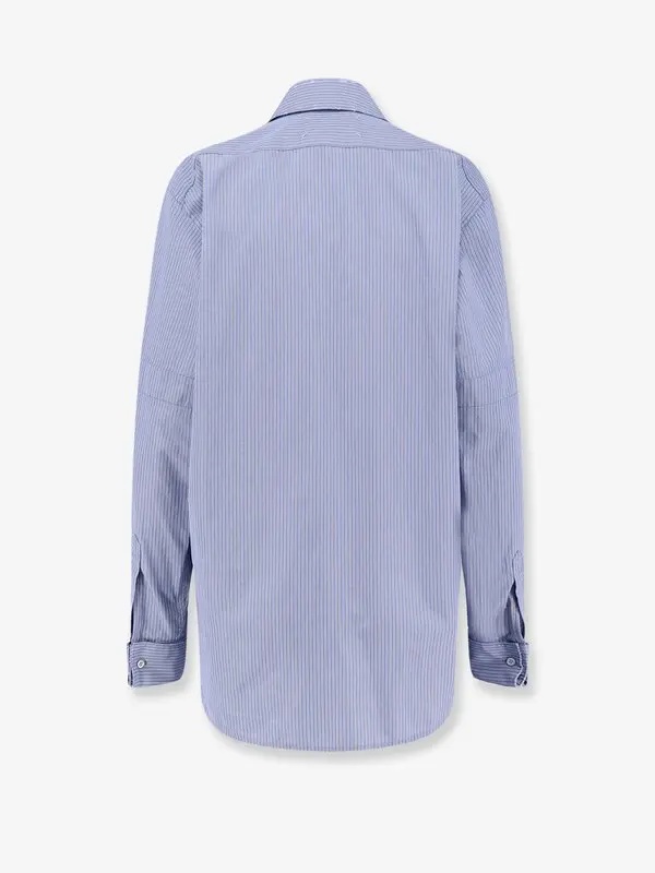 MAISON MARGIELA Striped Cotton Shirt