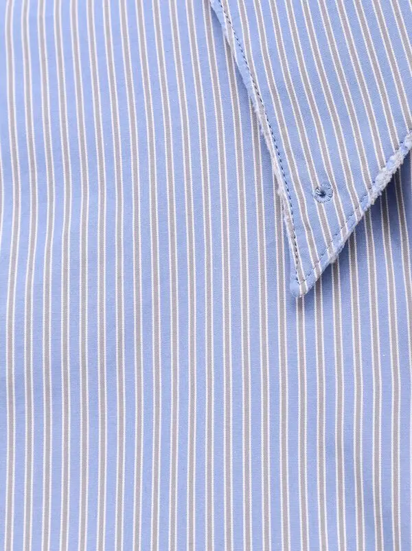 MAISON MARGIELA Striped Cotton Shirt