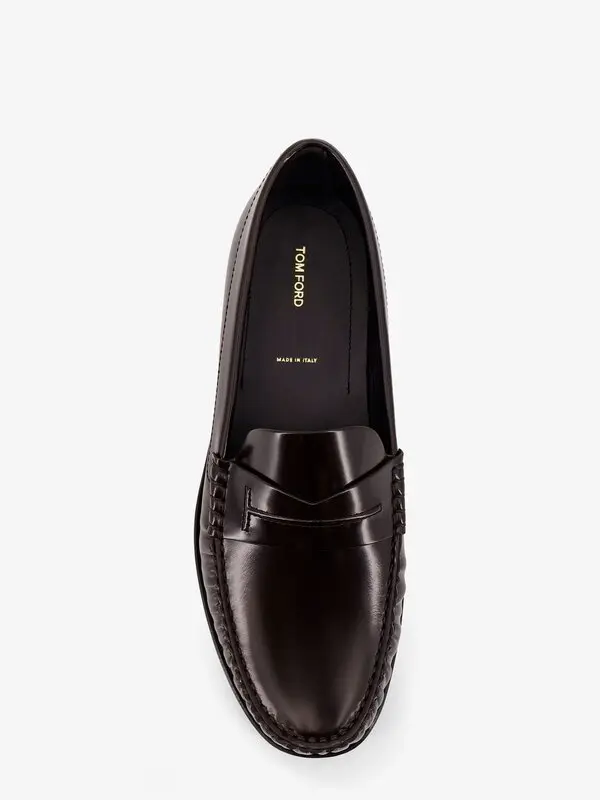 TOM FORD Leather Loafer