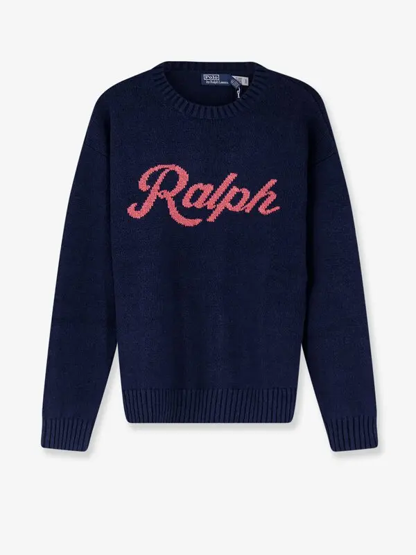 Polo Ralph Lauren Cotton And Linen Blend Sweatshirt - Blue