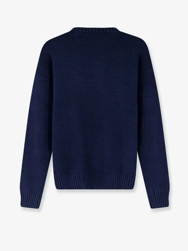 Polo Ralph Lauren Crew Neck Cotton And Linen Blend Sweatshirt