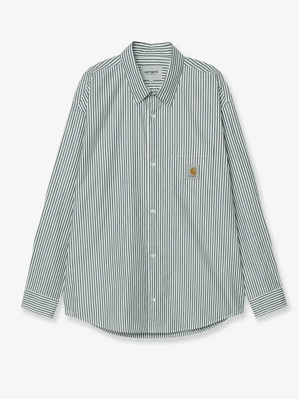 Carhartt Work In Progress Daldry Striped Cotton Shirt
