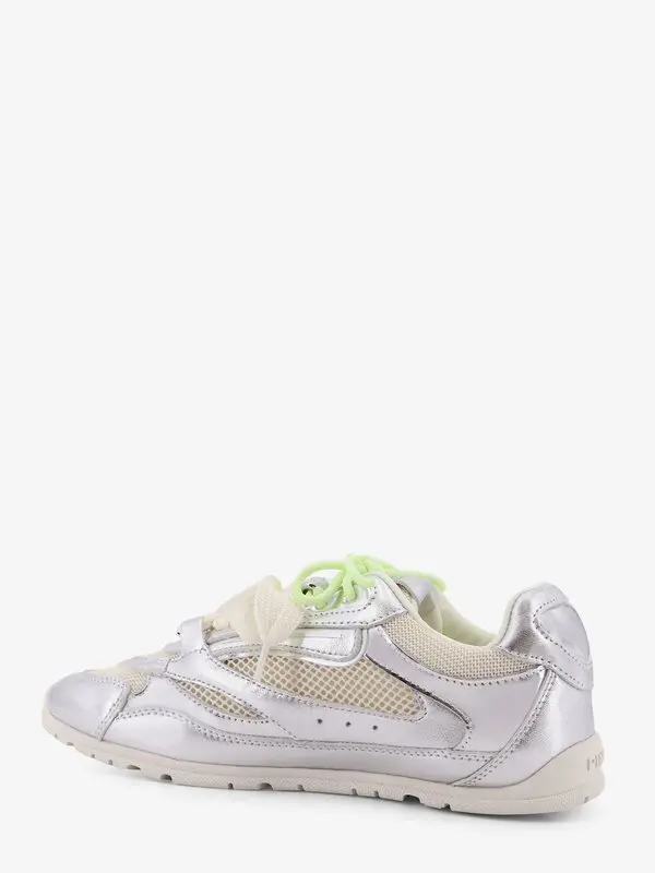 Pinko Yulia Mesh Sneakers With Leather Inserts