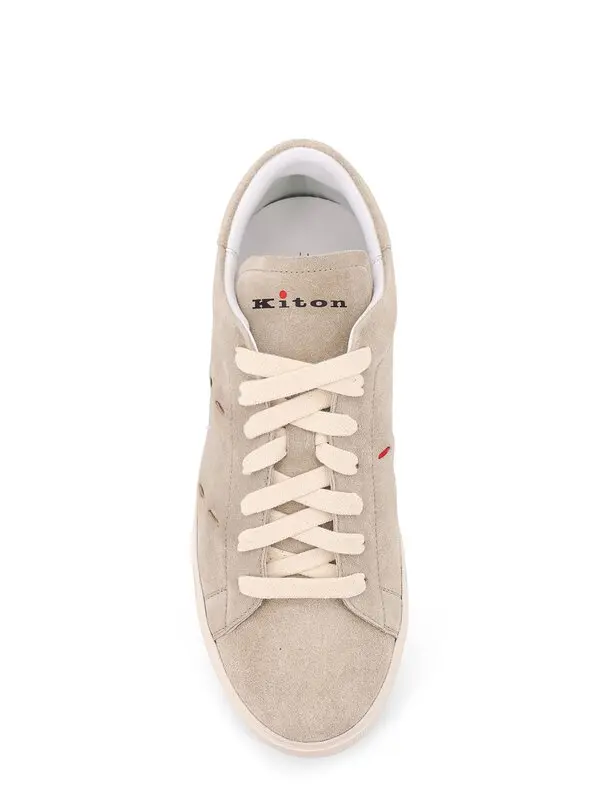 Kiton Suede Sneakers - Beige