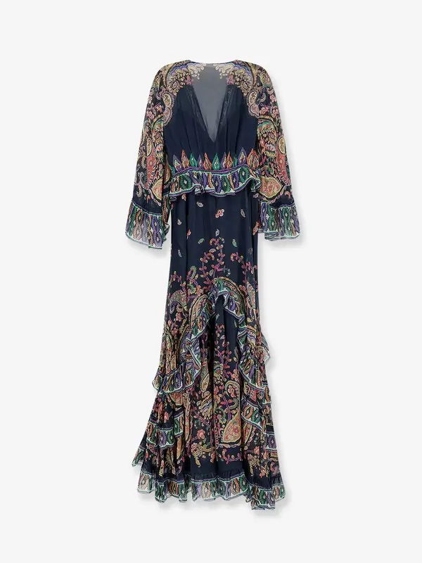 Etro Silk Long Dress