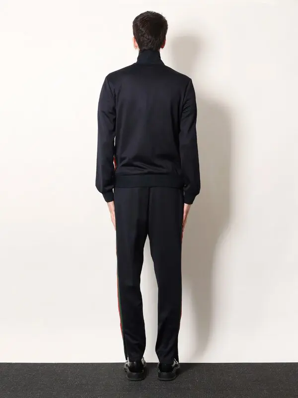 Gucci Jersey Sweatshirt With Lateral Web Band