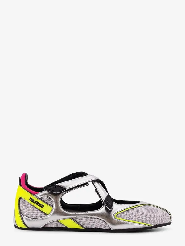 Attico Floor 01 Nylon Ballerinas