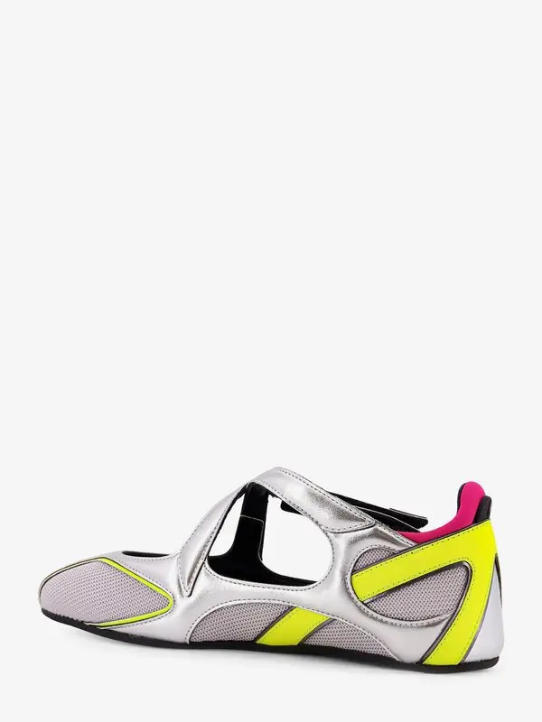 Attico Floor 01 Nylon Ballerinas