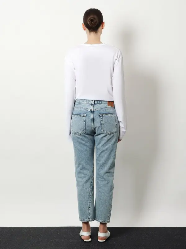 TOTEME Twisted Seam Organic Cotton Jeans