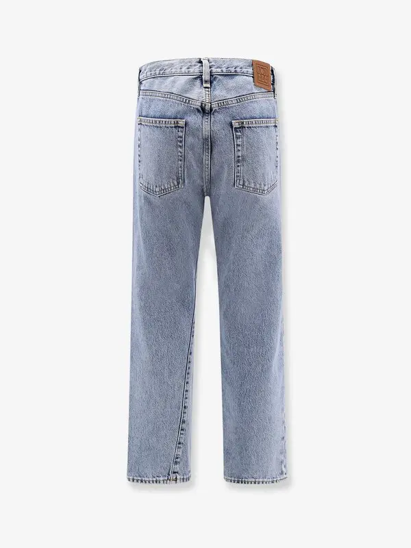 TOTEME Twisted Seam Organic Cotton Jeans
