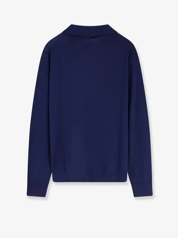 BRAMANI CASHMERE Wool Polo Sweater