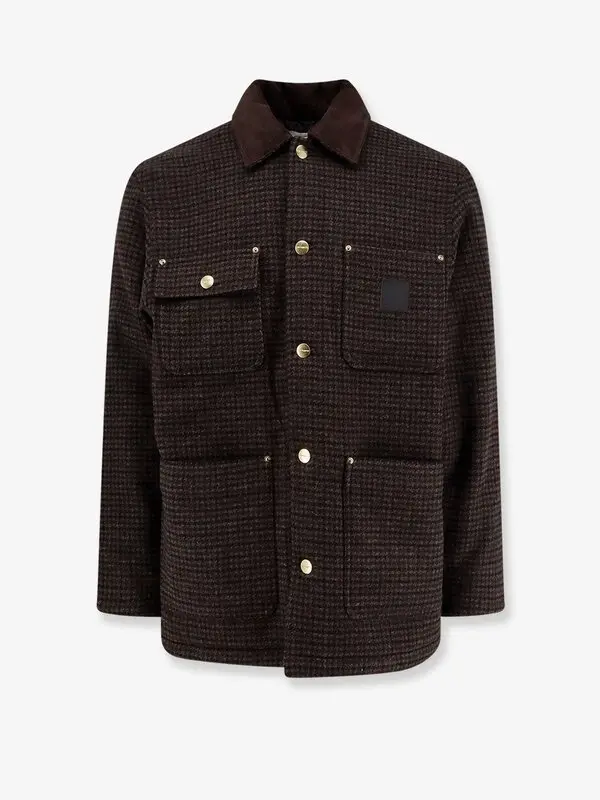 Carhartt Work In Progress Houndstooth Patterned Jacket