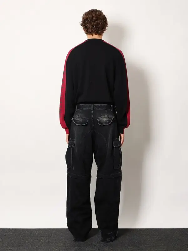 Balenciaga Cargo Denim Trousers