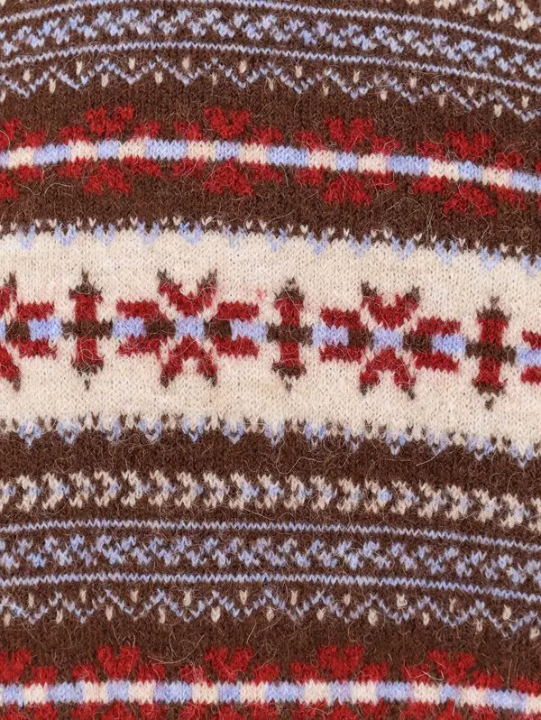 DUNST Fairisle Wool Blend Sweater