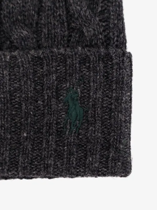 Polo Ralph Lauren Wool Blend Cable Knit Beanie Hat