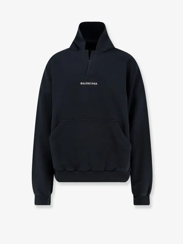 Balenciaga Cotton Hooded Sweatshirt