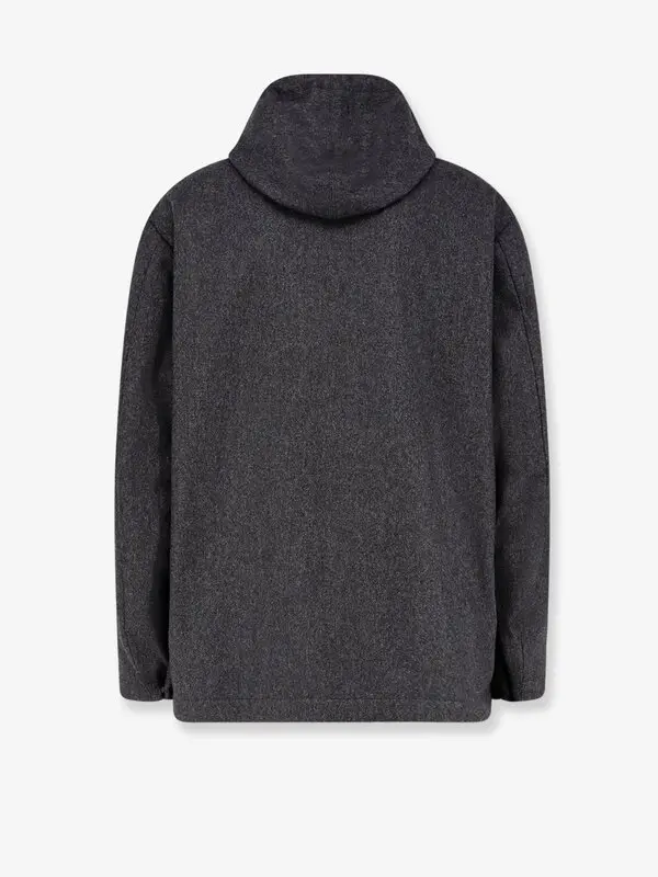 HEVO Grottaverde Virgin Wool Blend Coat