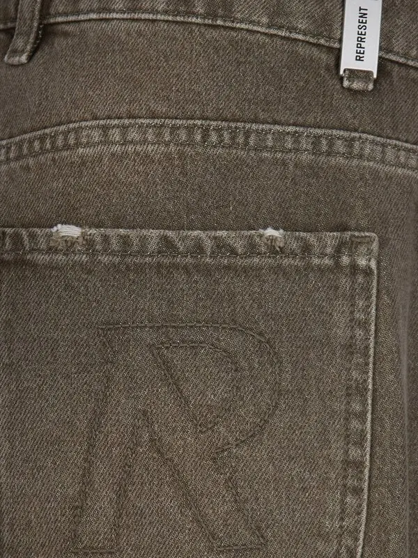 REPRESENT Rewashed Effect Jeans