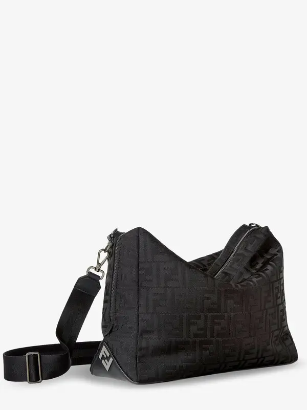 Fendi Lui Large Ff Nylon Crossbody Bag