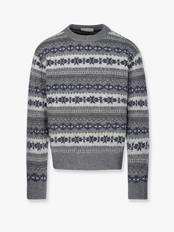DUNST Fairisle Wool Blend Sweater