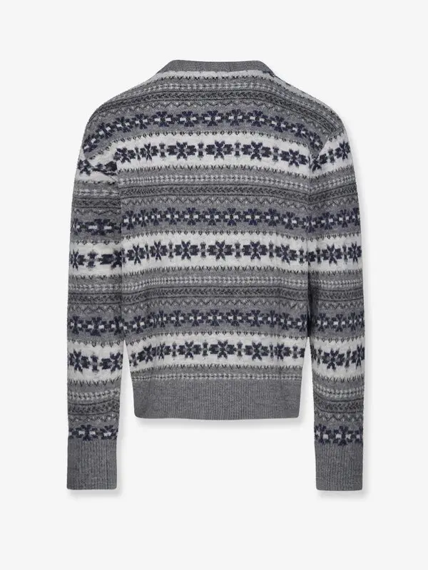 DUNST Fairisle Wool Blend Sweater