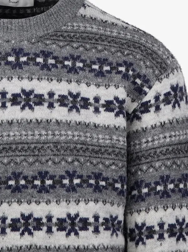 DUNST Fairisle Wool Blend Sweater