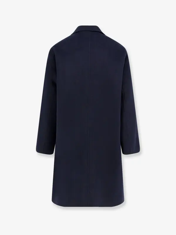 AMARANTO Handmade Wool And Cashmere Blend Coat