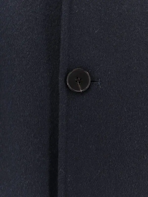AMARANTO Handmade Wool And Cashmere Blend Coat