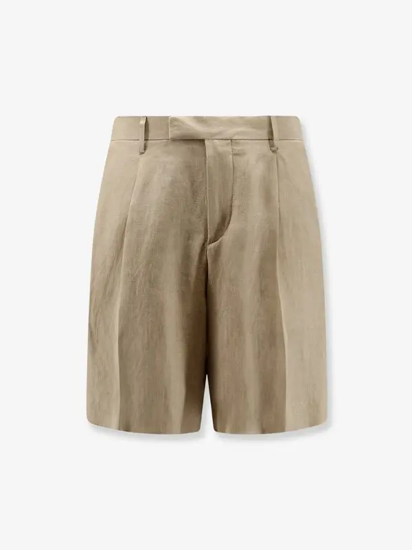 LARDINI Linen Shorts