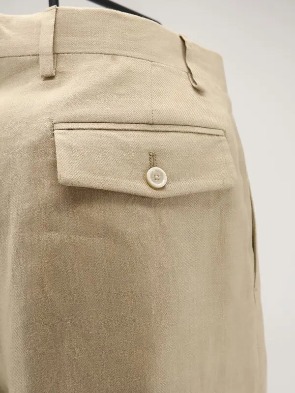 LARDINI Linen Shorts