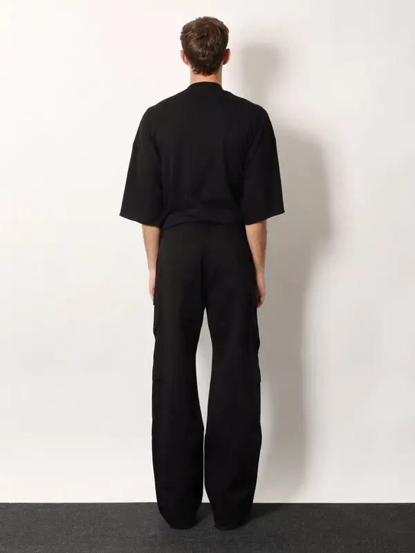 Rick Owens Double Cargo Organic Cotton Trousers