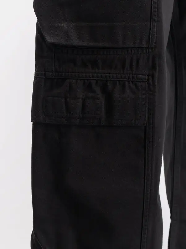 Rick Owens Double Cargo Organic Cotton Trousers