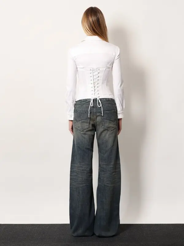 Balenciaga Wide Leg Jeans