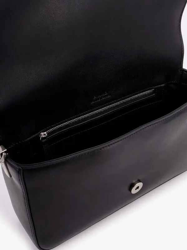 Pinko Love One Mini Leather Shoulder Bag